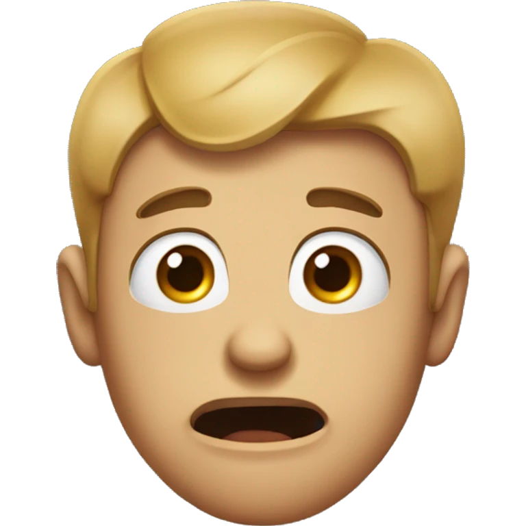 A face emoji showing an expression of disbelief (as if to say "give me ...