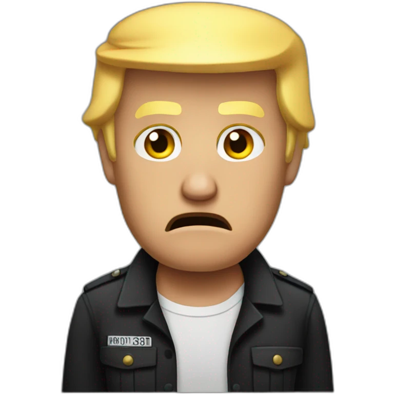 donald-trump-arrested emoji | AI Emoji Generator