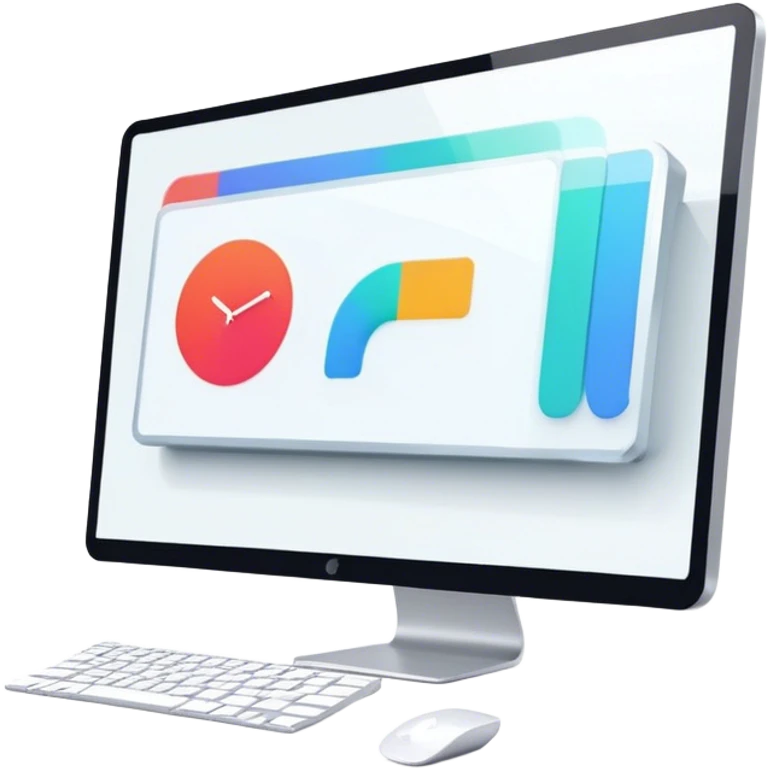 Animation and motion design. Show a computer screen with an animation ...