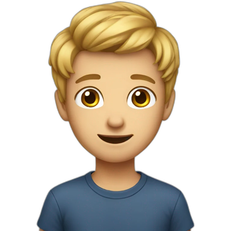 A cute boy emoji | AI Emoji Generator