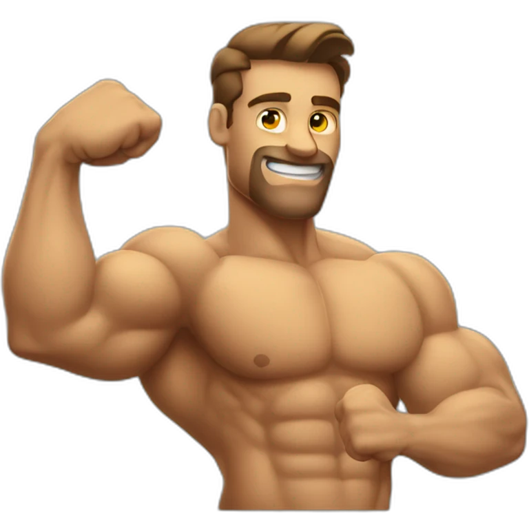 Flexed Biceps emoji | AI Emoji Generator