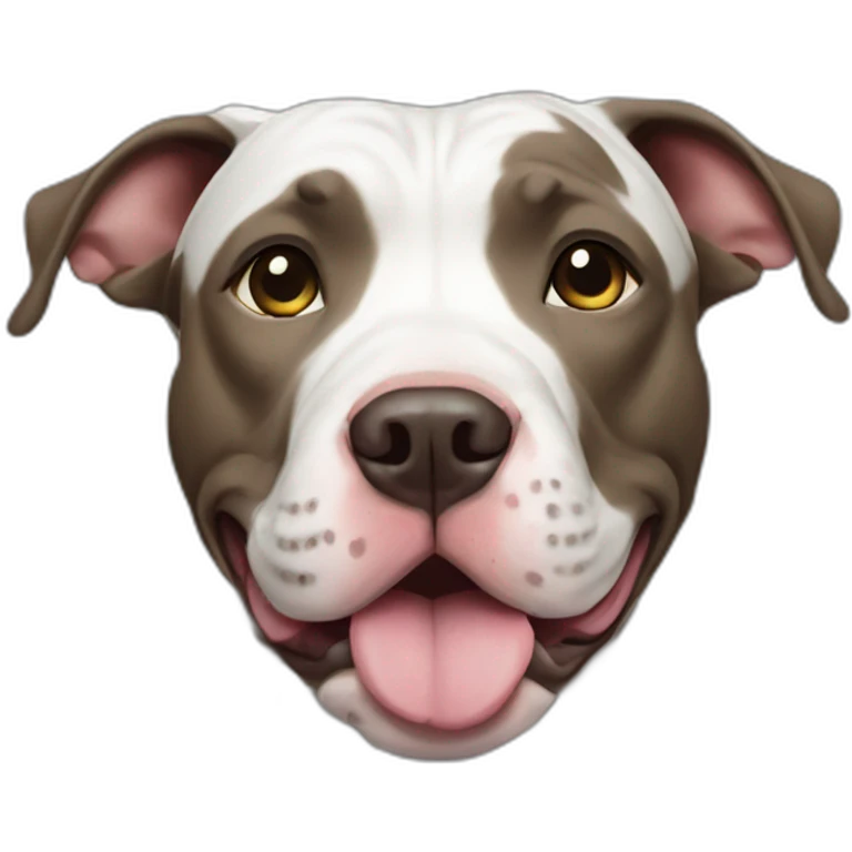 Pit bull emoji | AI Emoji Generator