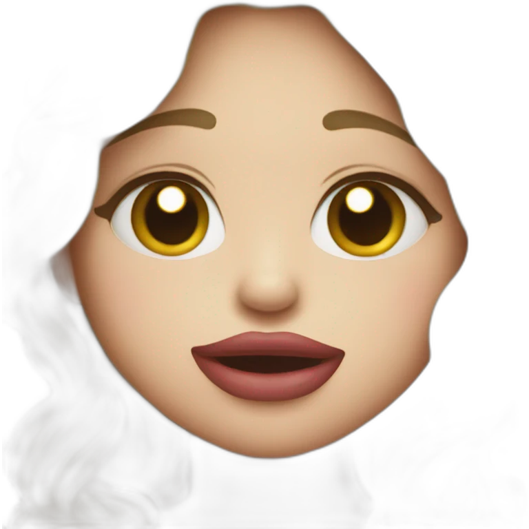 Kiss in cheeks emoji | AI Emoji Generator