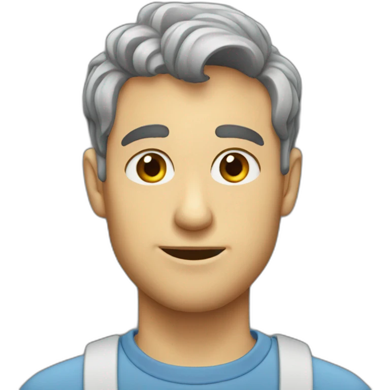 Sam Finian gray emoji emoji | AI Emoji Generator