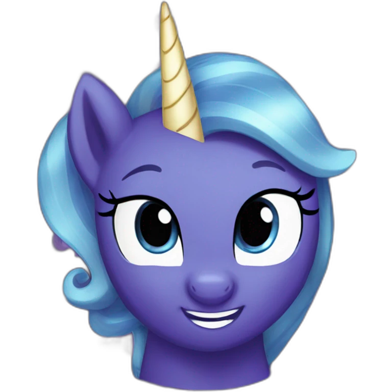 My little pony nightmare moon emoji | AI Emoji Generator