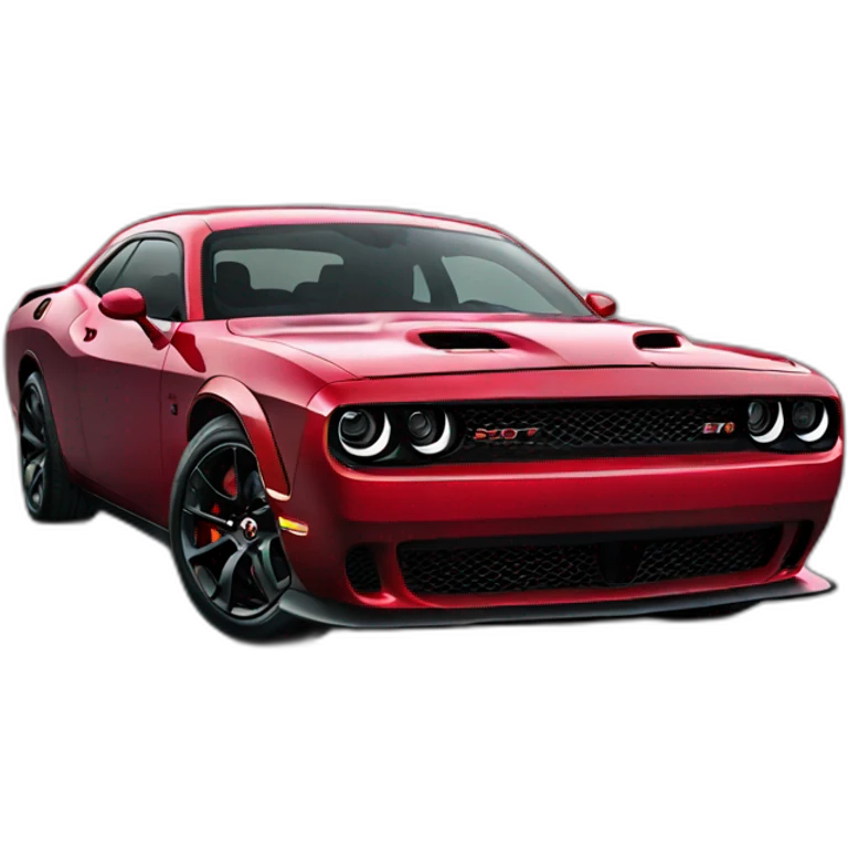 srt dodge hellcat logo emoji | AI Emoji Generator