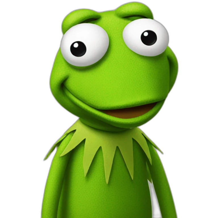 Sad kermit emoji | AI Emoji Generator