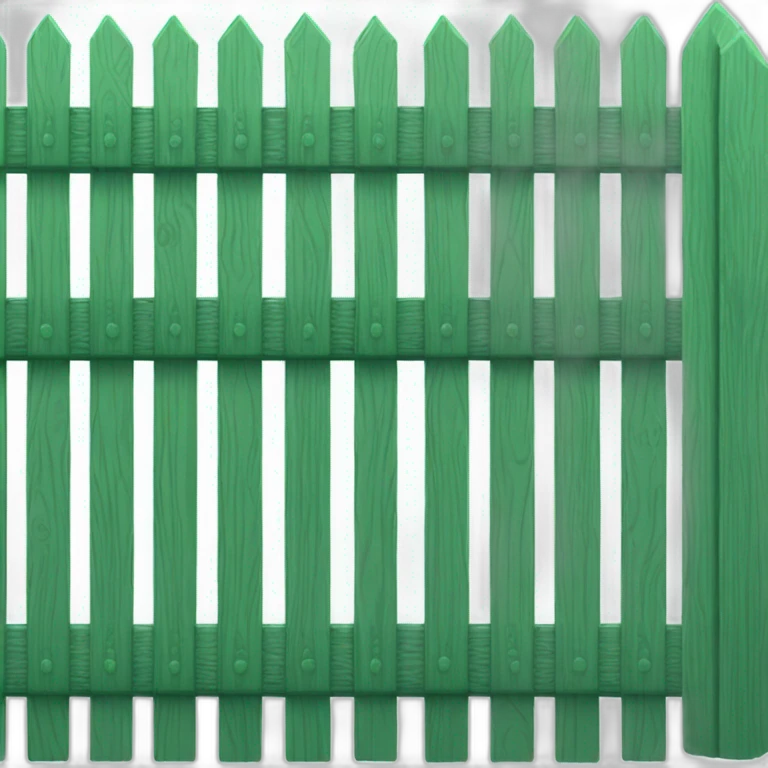 green palisade fence emoji | AI Emoji Generator