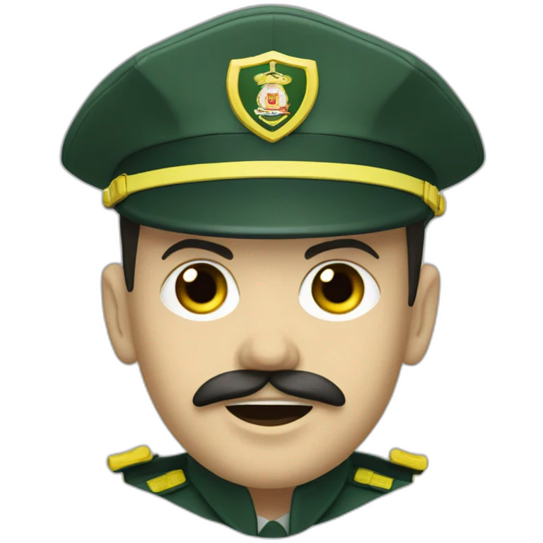 Guardia civil fantasma emoji | AI Emoji Generator