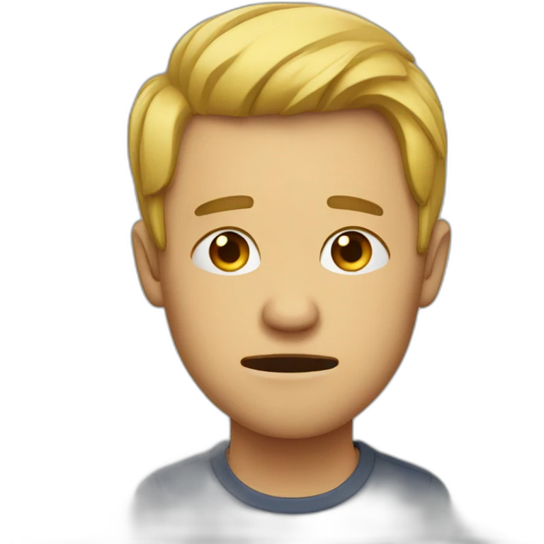 A man crying emoji | AI Emoji Generator