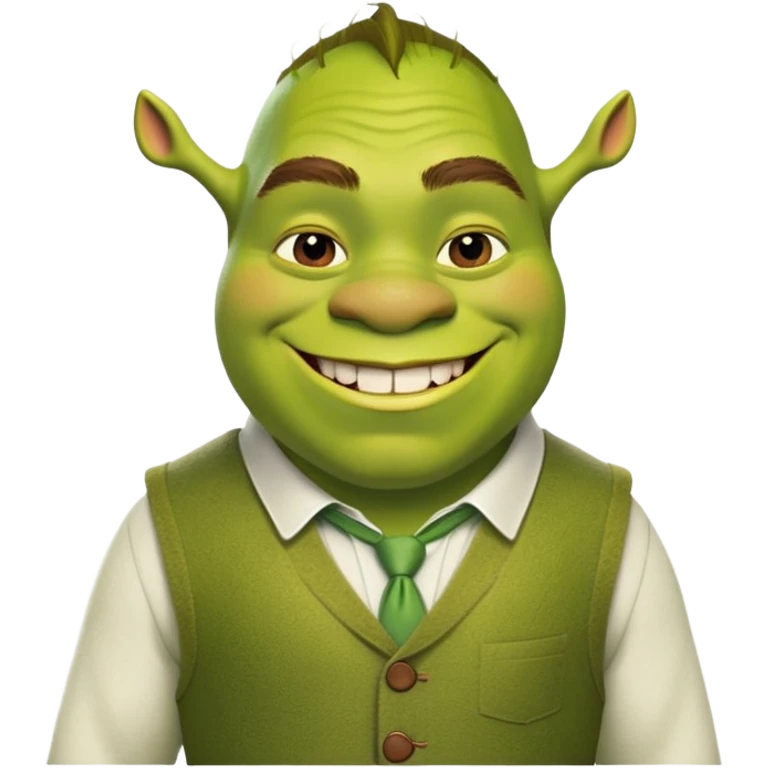 preppy shrek emoji | AI Emoji Generator