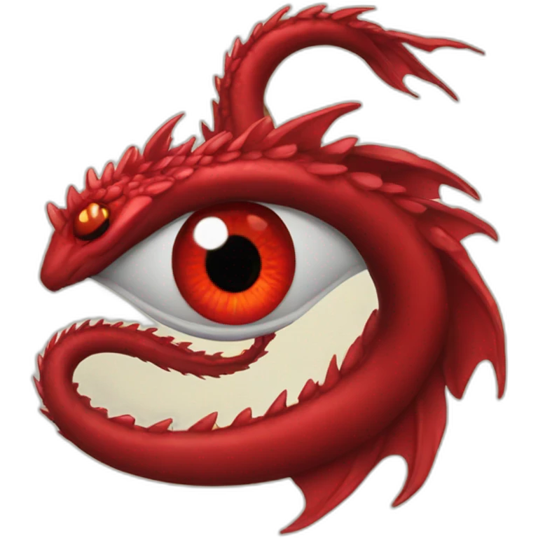 hydra red eyes emoji | AI Emoji Generator