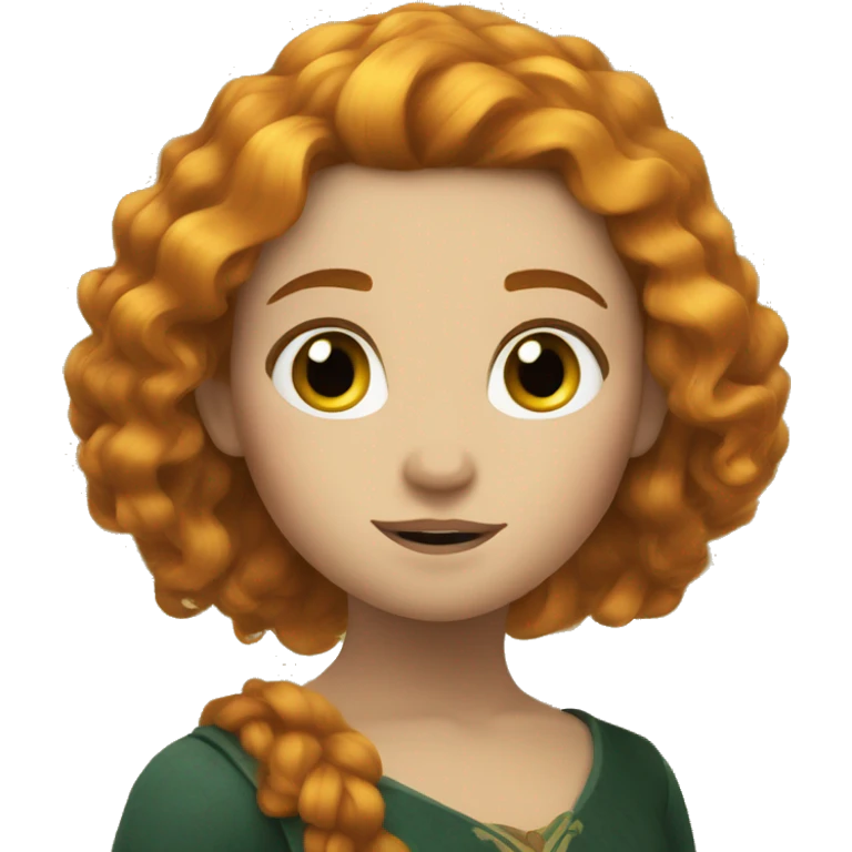 merida yellow hair emoji | AI Emoji Generator