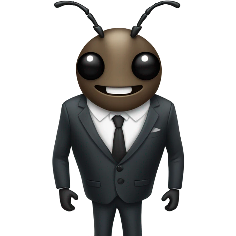 Beetle wearing a suit emoji | AI Emoji Generator