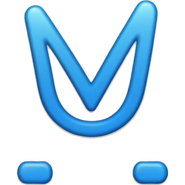 Create a high-resolution emoji version of the Instagram Blue tick ...