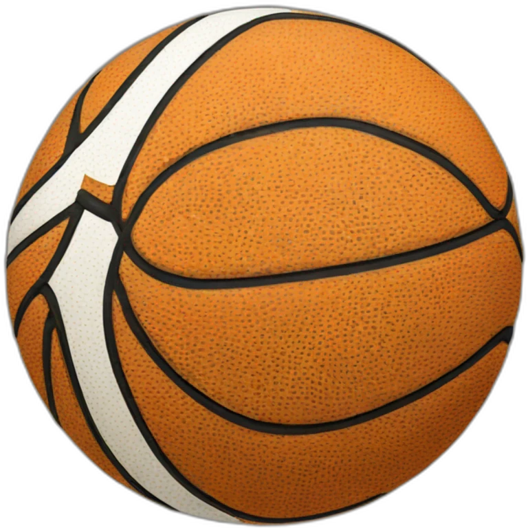 Ballon de basket emoji | AI Emoji Generator