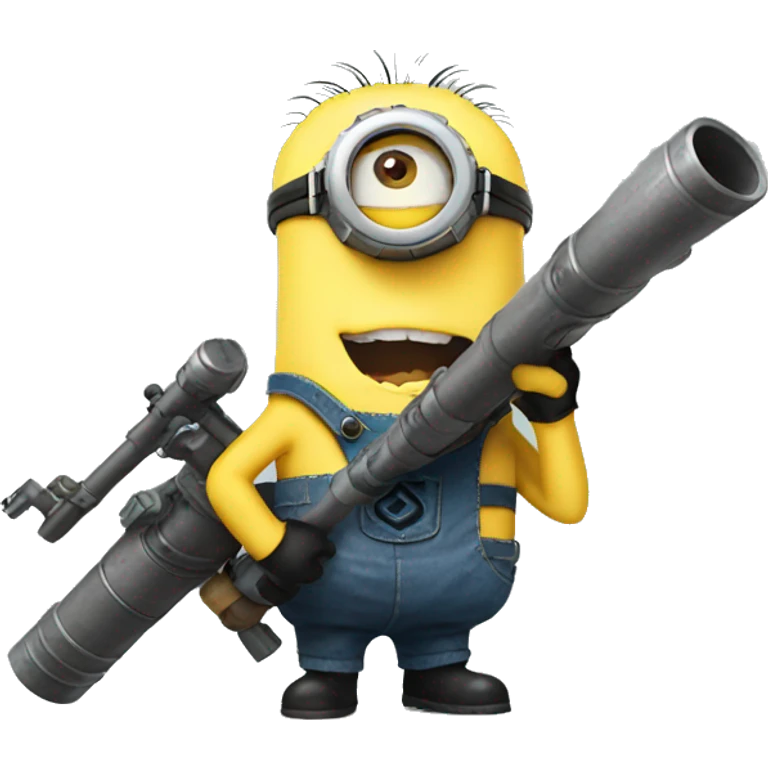 minion with bazooka emoji | AI Emoji Generator