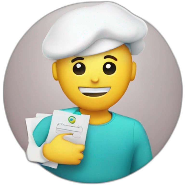 Certification logo tiktok emoji | AI Emoji Generator