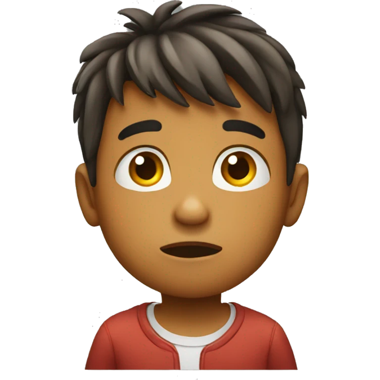 kid having trouble emoji | AI Emoji Generator