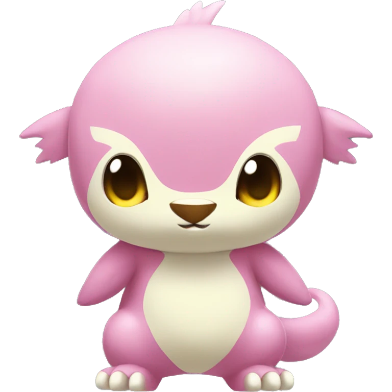 cute kawaii cool Digimon-Fakemon-animal full body emoji | AI Emoji ...