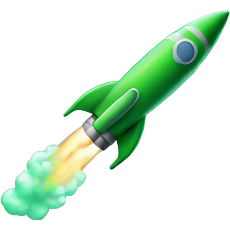 green rocket ship emoji | AI Emoji Generator