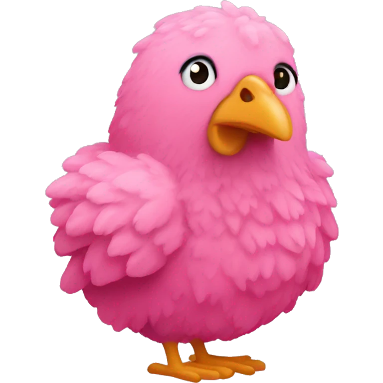 Pink chicken nugget emoji | AI Emoji Generator