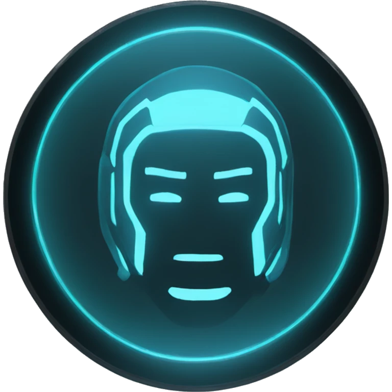 tron identity disc emoji | AI Emoji Generator