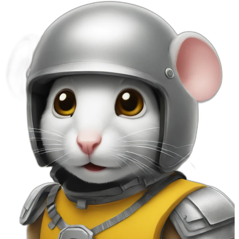 mouse in helmet emoji | AI Emoji Generator