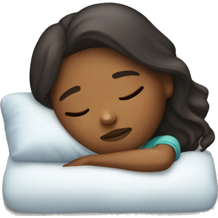 Girl taking a nap emoji | AI Emoji Generator