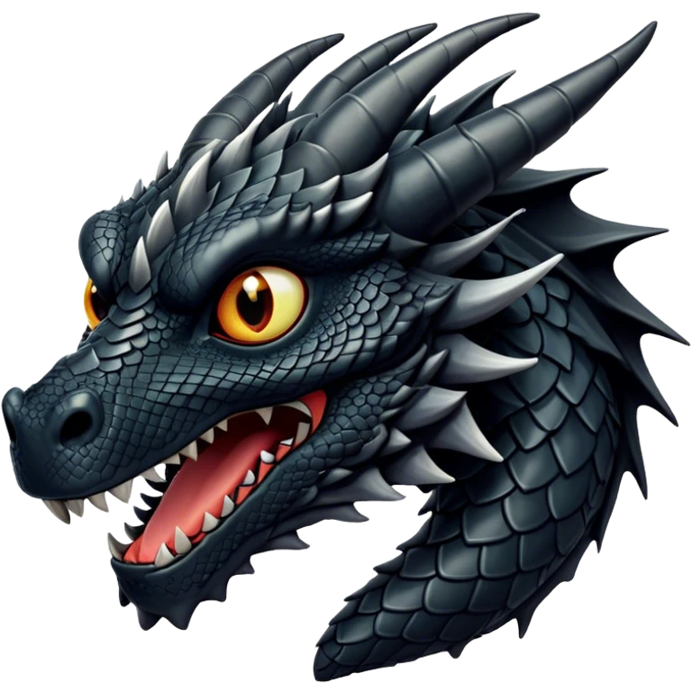 black dragon face emoji | AI Emoji Generator