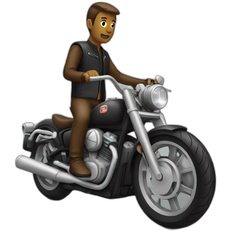 motorcycle emoji | AI Emoji Generator