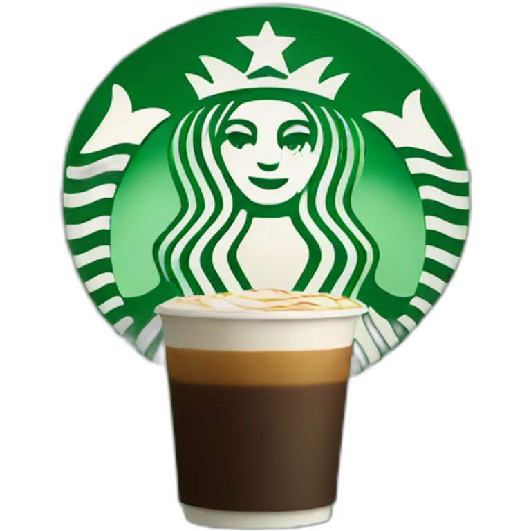 Starbucks logo emoji | AI Emoji Generator