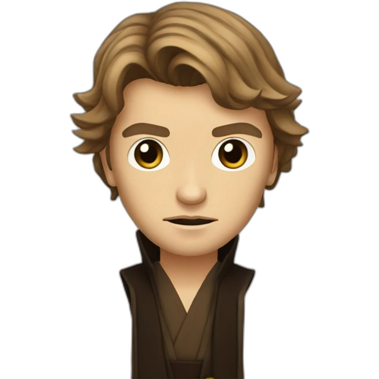 Evil Anakin Skywalker from Revenge of the Sith emoji | AI Emoji Generator