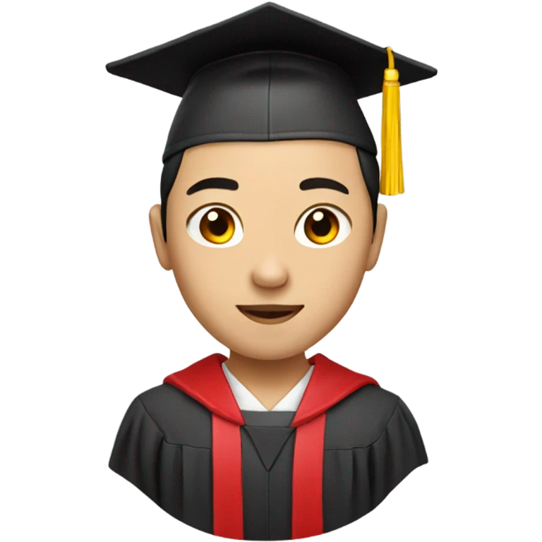 Graduate chinese Student emoji | AI Emoji Generator