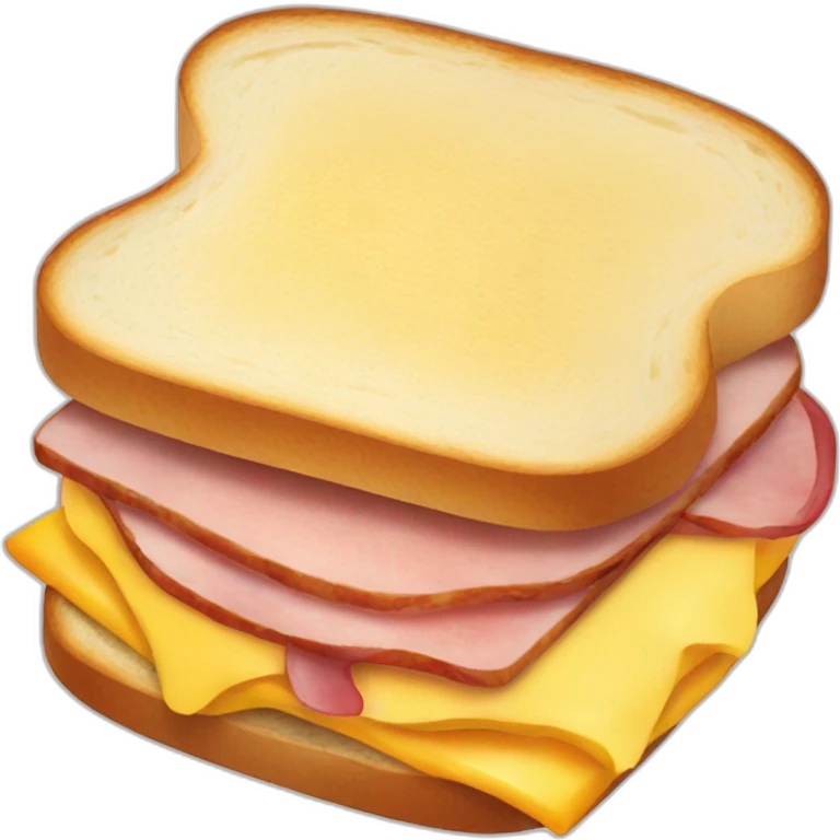 Hot ham and cheese sandwich emoji | AI Emoji Generator