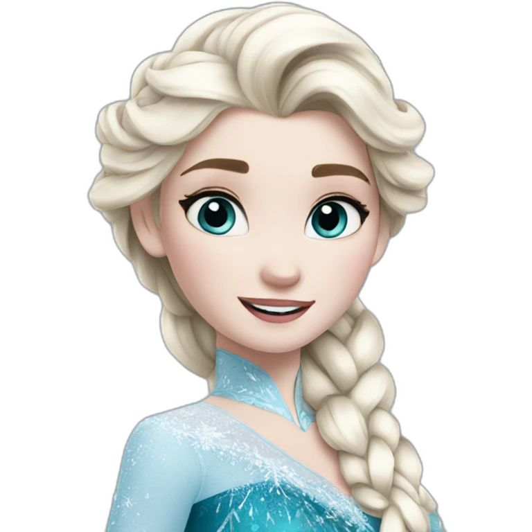 elsa from frozen emoji | AI Emoji Generator