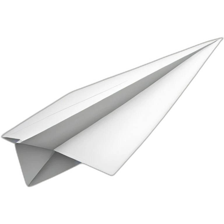 echo paper airplane emoji | AI Emoji Generator