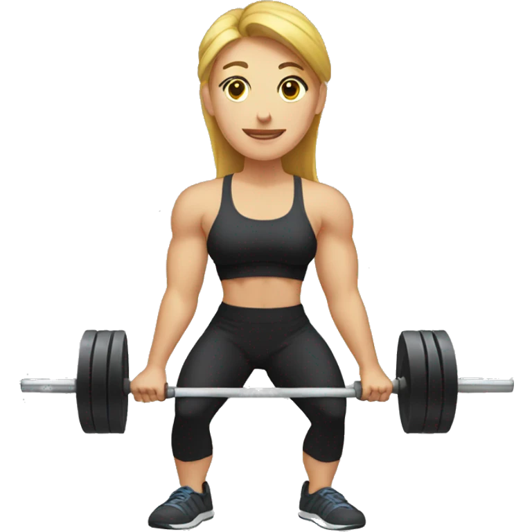 Deadlift exercise emoji | AI Emoji Generator