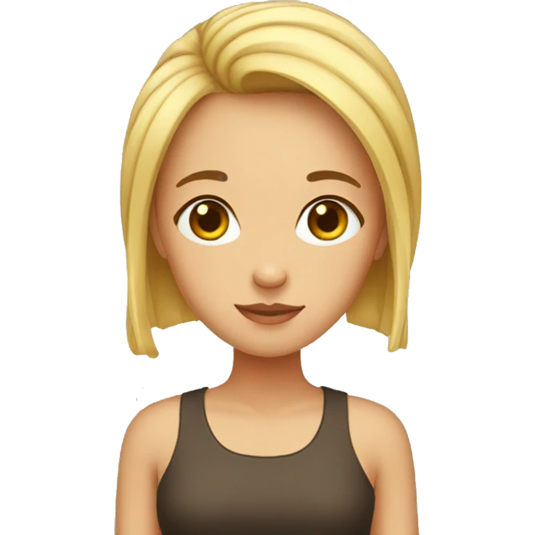 Big forehead emoji girl emoji | AI Emoji Generator