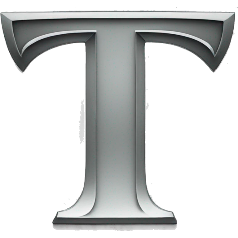 tesla logo letter T emoji | AI Emoji Generator