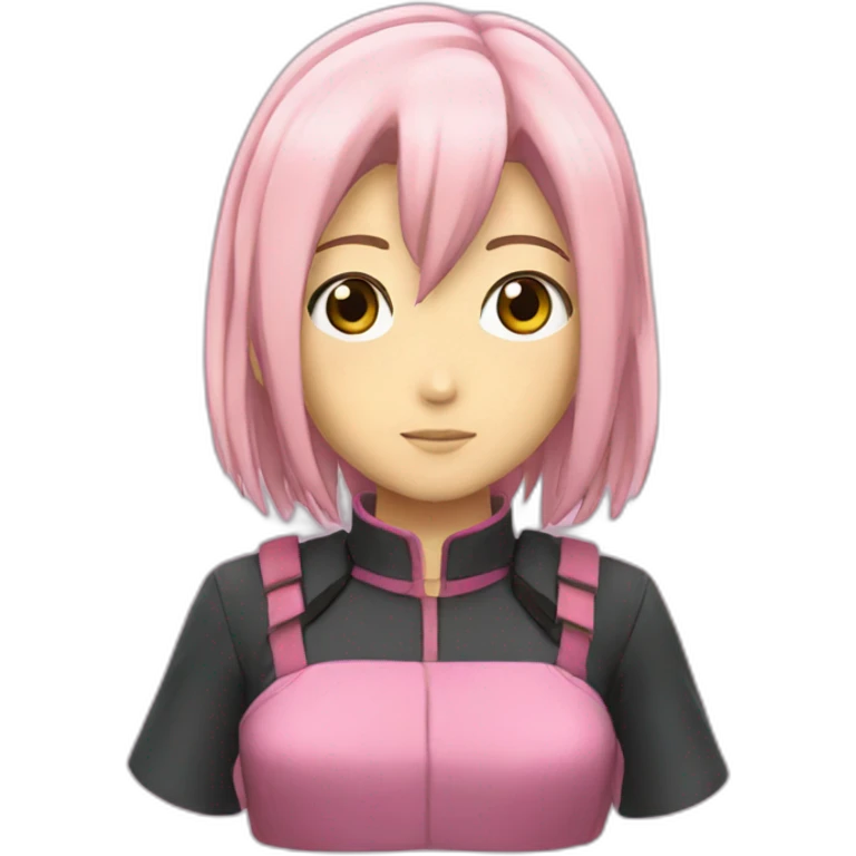 Sakura haruno full emoji | AI Emoji Generator