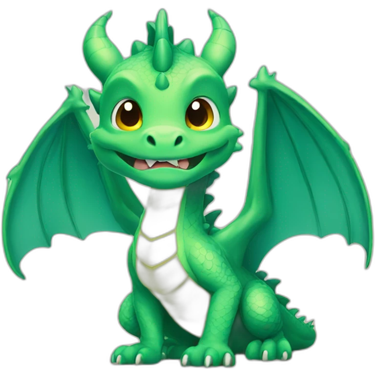 dragon cute shining emoji | AI Emoji Generator
