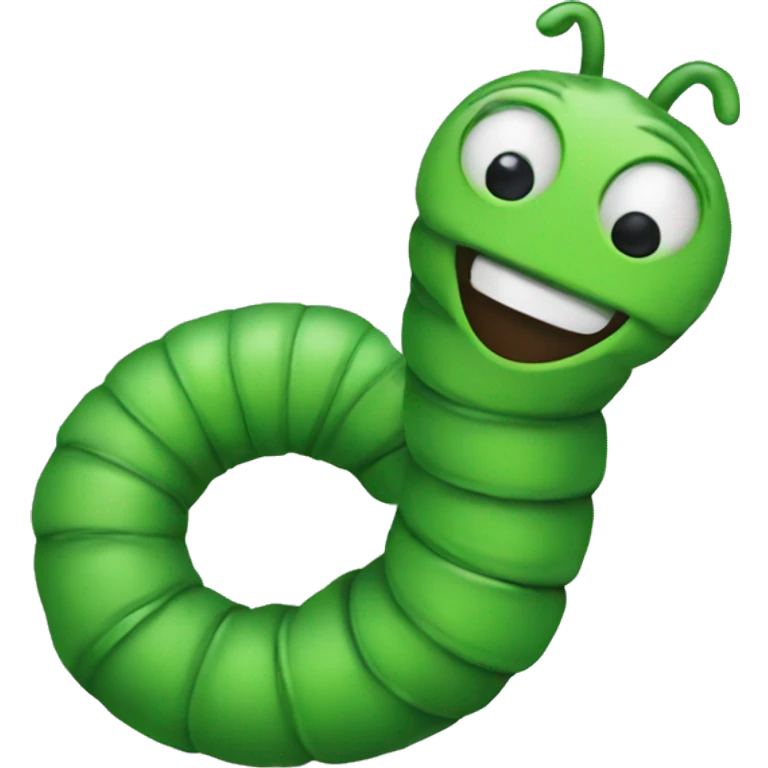 green worm emoji | AI Emoji Generator