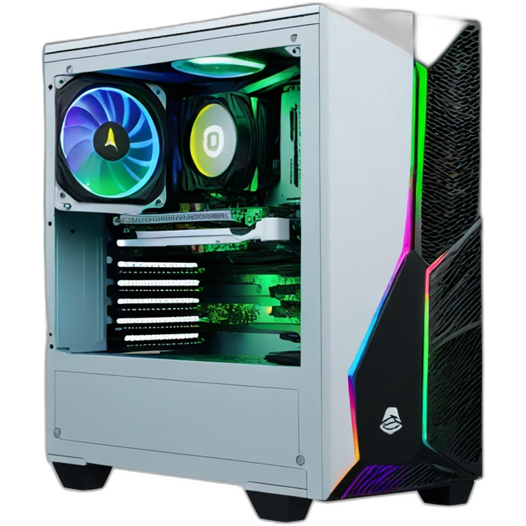 gaming pc with rgb and rtx 4090 emoji | AI Emoji Generator