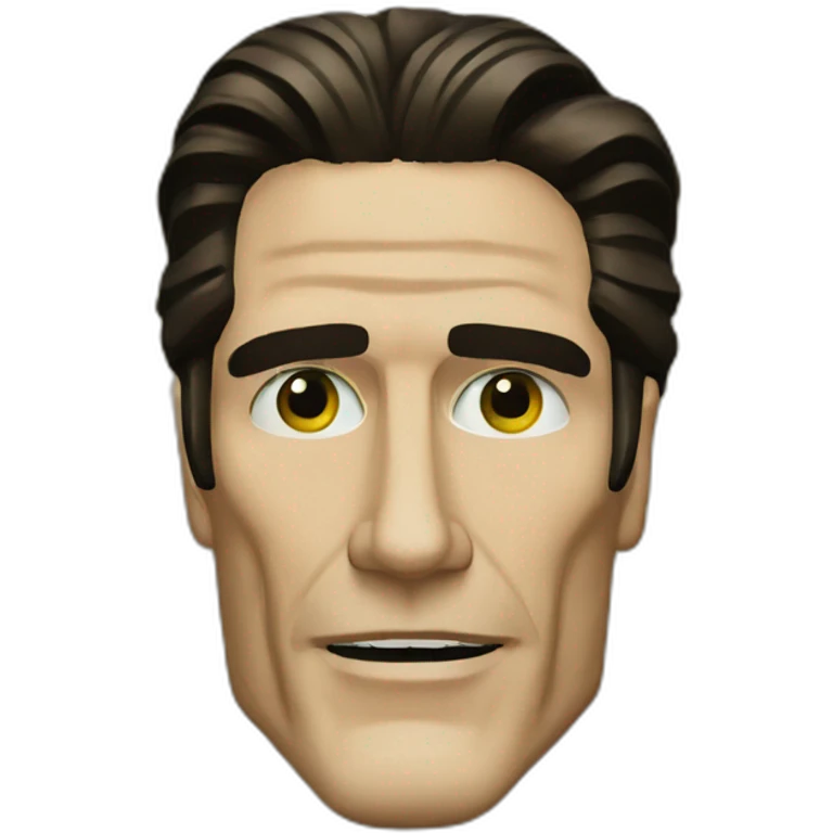 sigma face patrick bateman emoji | AI Emoji Generator