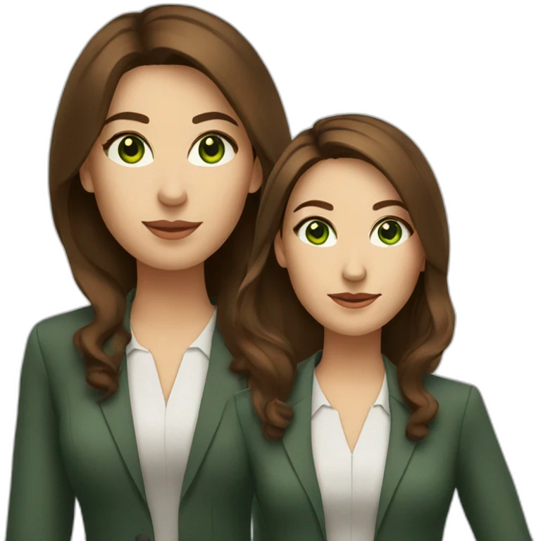 real estate agent women with brown hair and green eyes emoji | AI Emoji ...