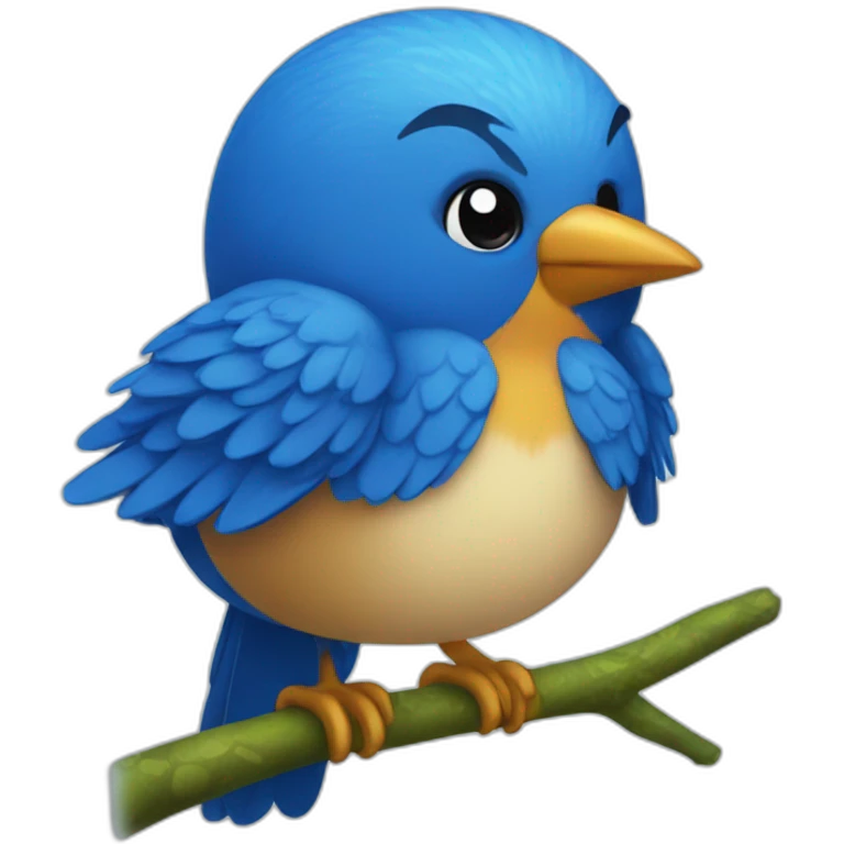 RIO BLUE BIRD emoji | AI Emoji Generator
