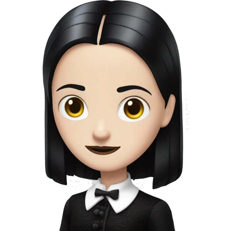 Wednesday Addams’s 4 story haunted dream mansion emoji | AI Emoji Generator