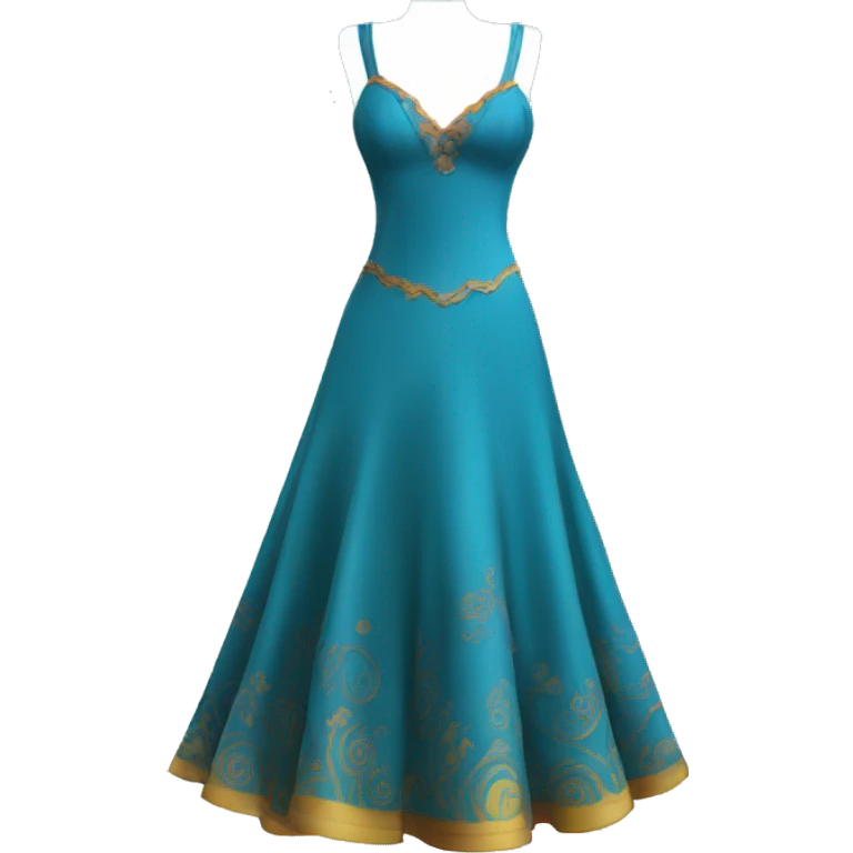 tango vestido celeste emoji | AI Emoji Generator