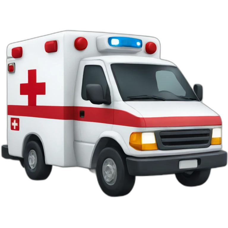 ambulance red cross emoji | AI Emoji Generator
